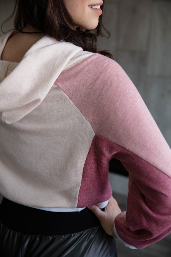 Carlton Cropped Hoodie Digital Sewing Pattern - Sew Daily