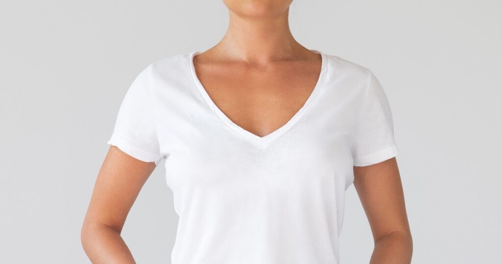 Convert a Crew Neck to a V-Neck - Sew Daily
