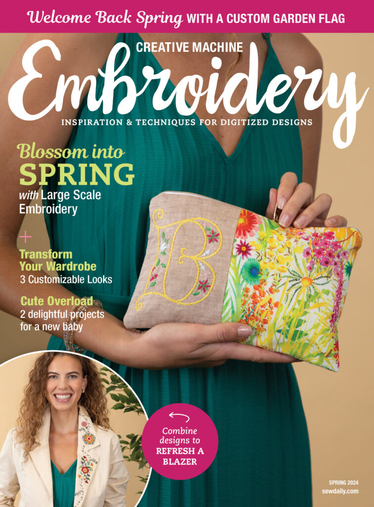 Creative Machine Embroidery Magazine - Sew Daily