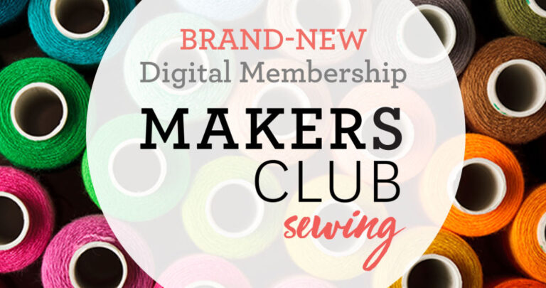 How to Register for the Sew Daily Makers Club - Sew Daily