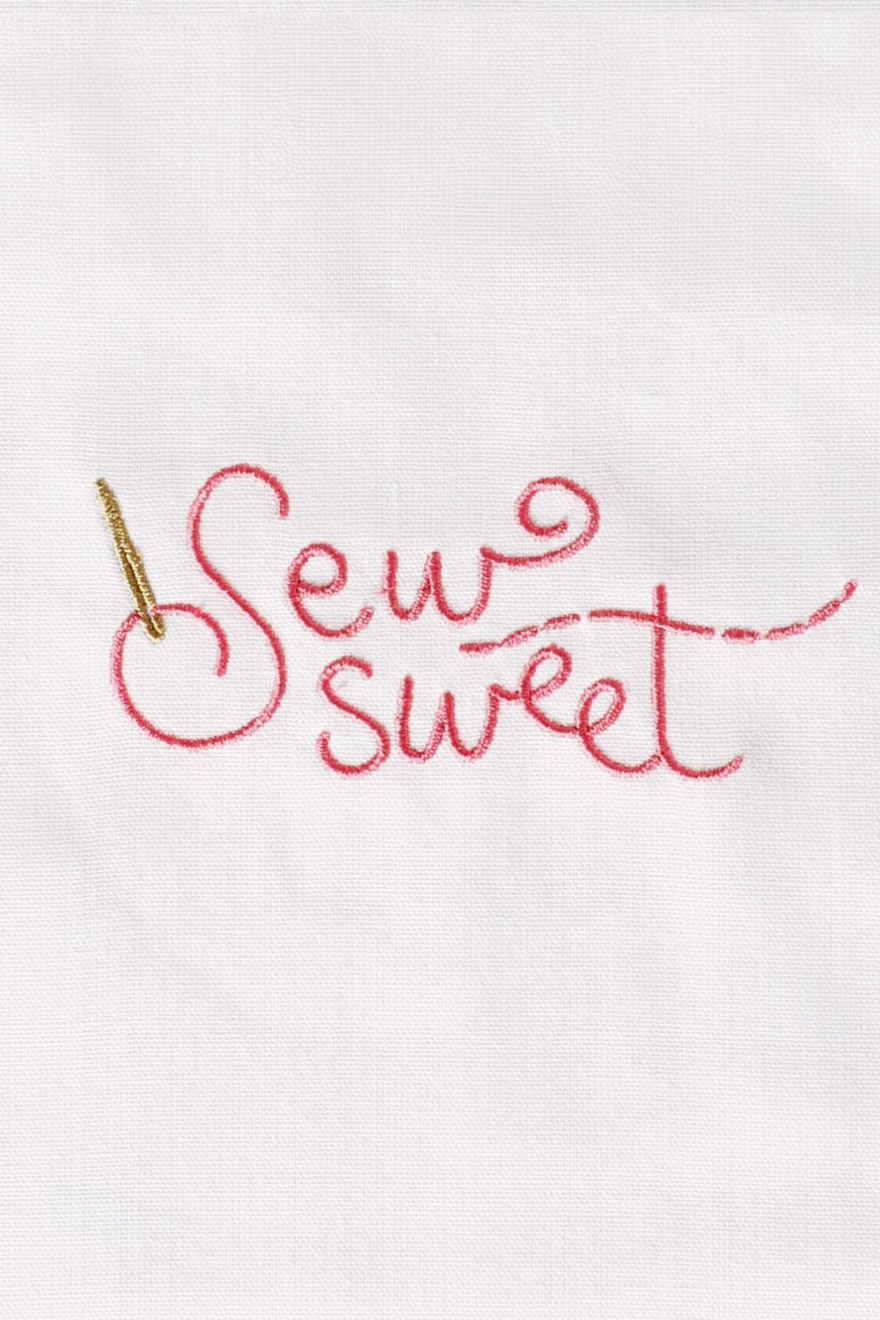 Sew in Love: Sew Sweet Embroidery Design Download - Sew Daily