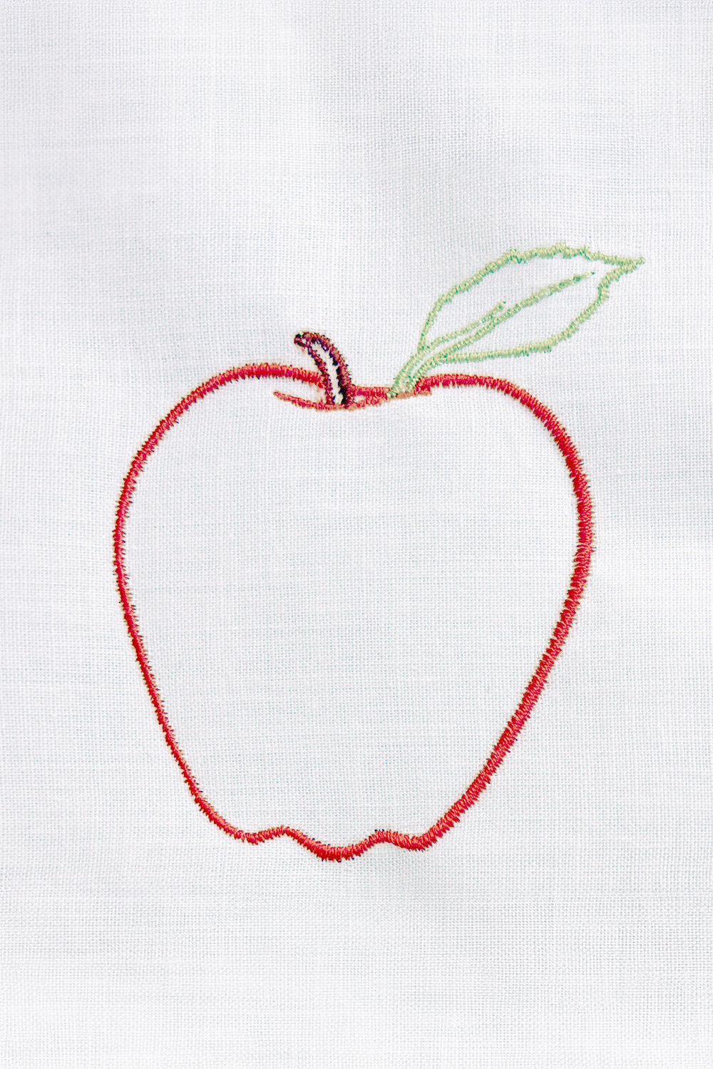Fun & Fruity: Apple Embroidery Design Download - Sew Daily