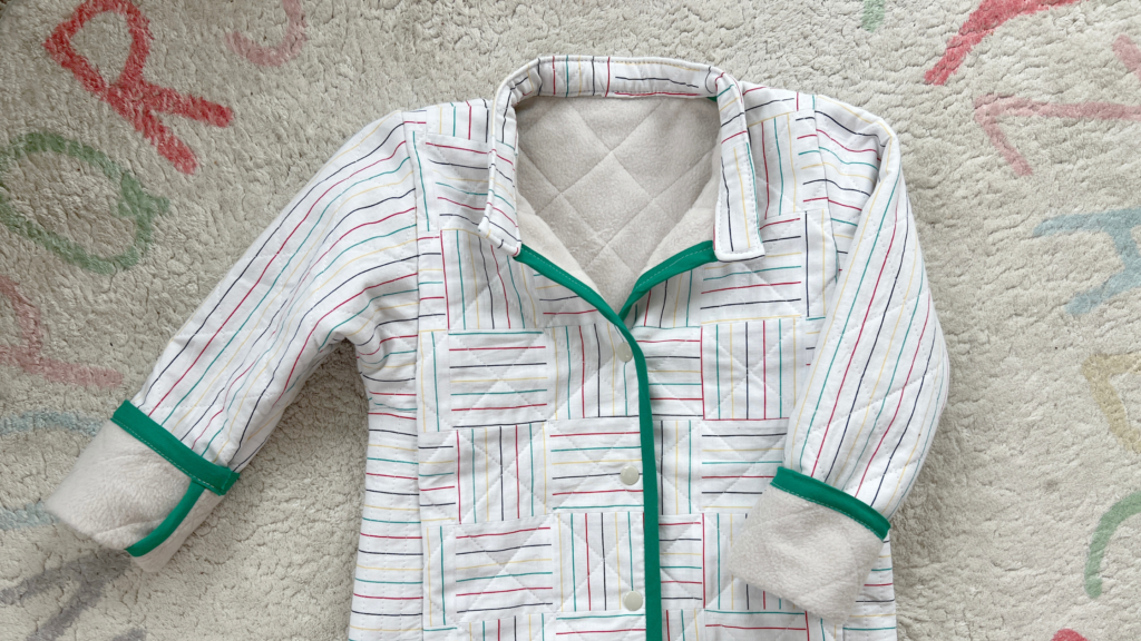Stitching Cozy: A Quilted Patchwork Jacket for Kids - Sew Daily
