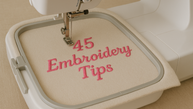 Your Ultimate Guide: 45 Machine Embroidery Tips for Perfect Projects ...