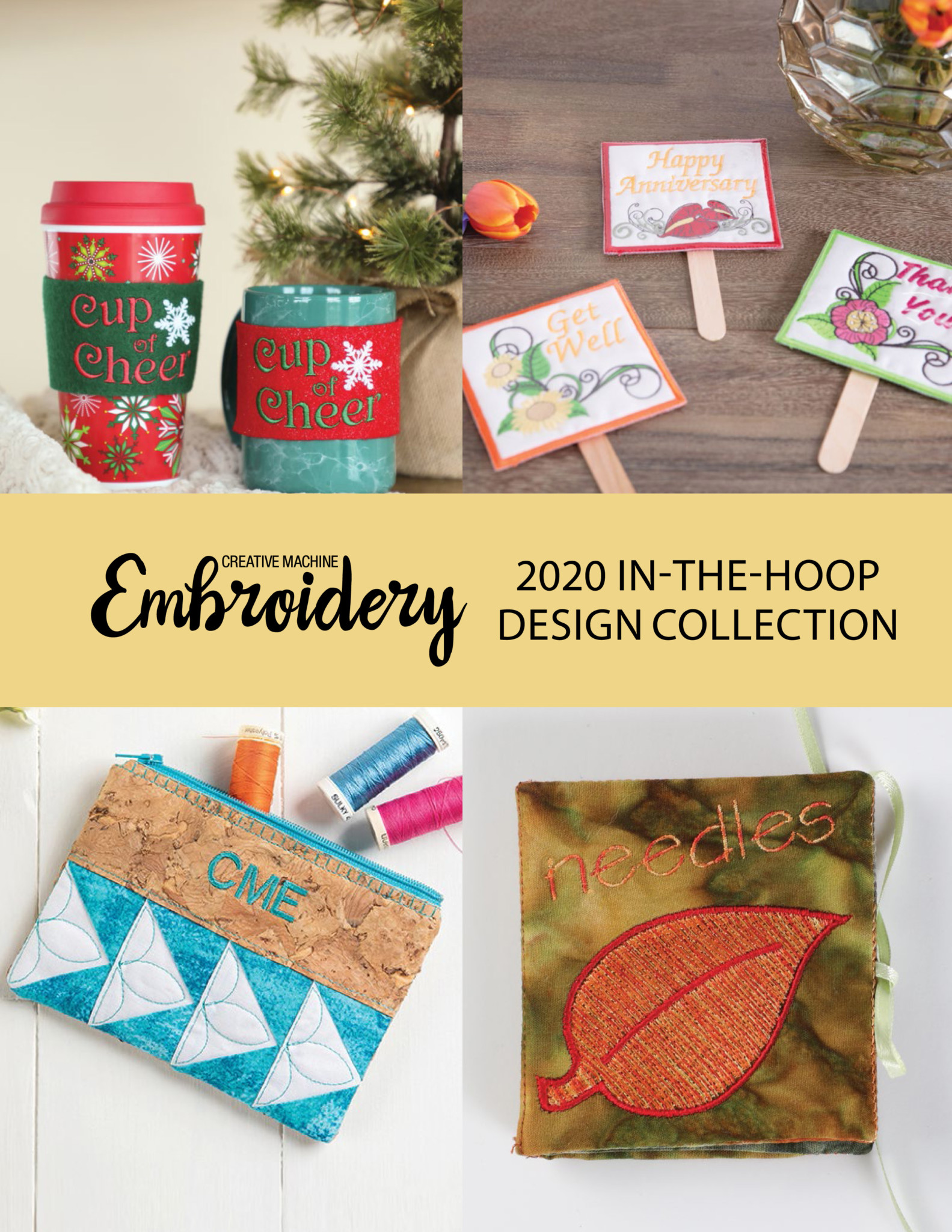 CME 2020 In the Hoop Embroidery Design Collection - Sew Daily