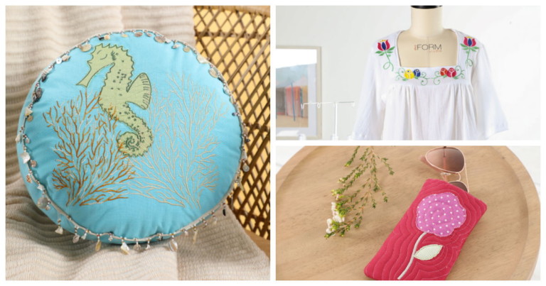 Creative Machine Embroidery Summer 2021 Freebies - Sew Daily