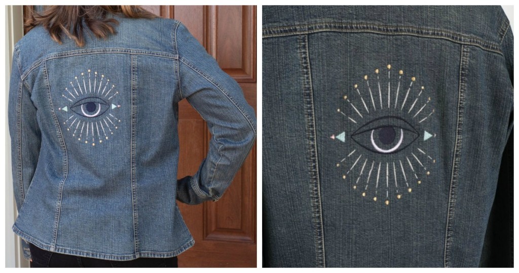 Mystic Eye Embroidery Design - Sew Daily