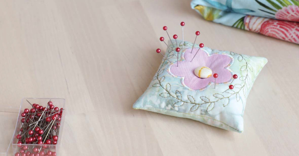 In-the-Hoop Pins & Petals Pincushion Stitch-Along - Sew Daily