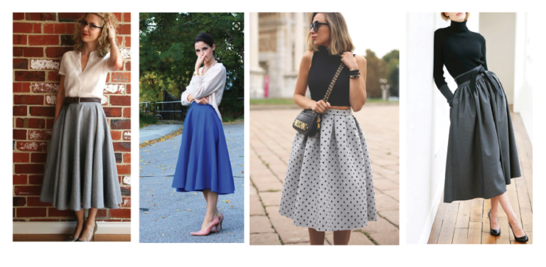 Circle Skirt Styling: How to Wear a Full Circle Skirt - Sew Daily