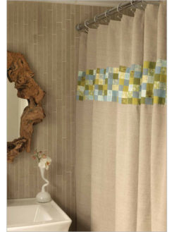 Tiny Patchwork Shower Curtain Pattern Download - Sew Daily