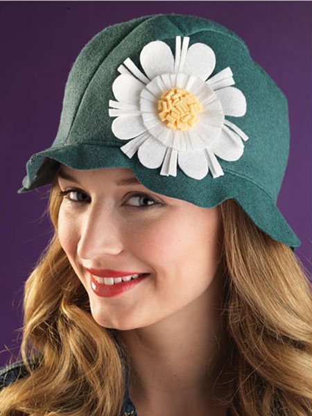 Flapper-Inspired Felt Hat Pattern Download - Sew Daily
