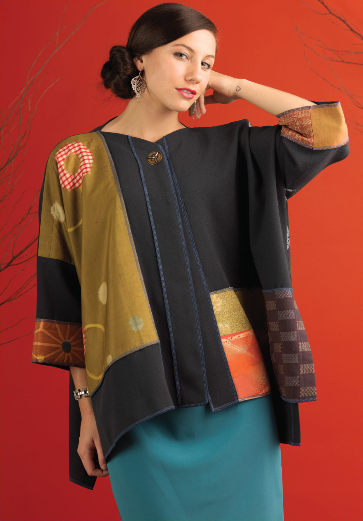 Rectangle Coat Pattern Download - Sew Daily